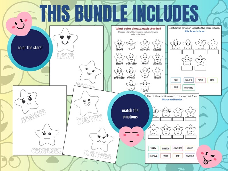 Feelings & Emotions Worksheets for Kids | SEL Activities (printable PDF ...