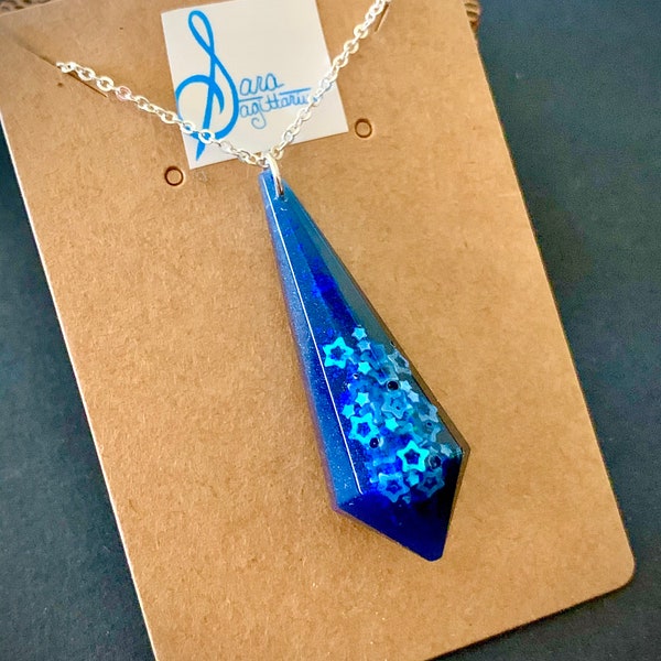 Blue Resin Art - Etsy