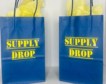 Instant Download Video Gamer Supply Drop Box Birthday Party Bag ...