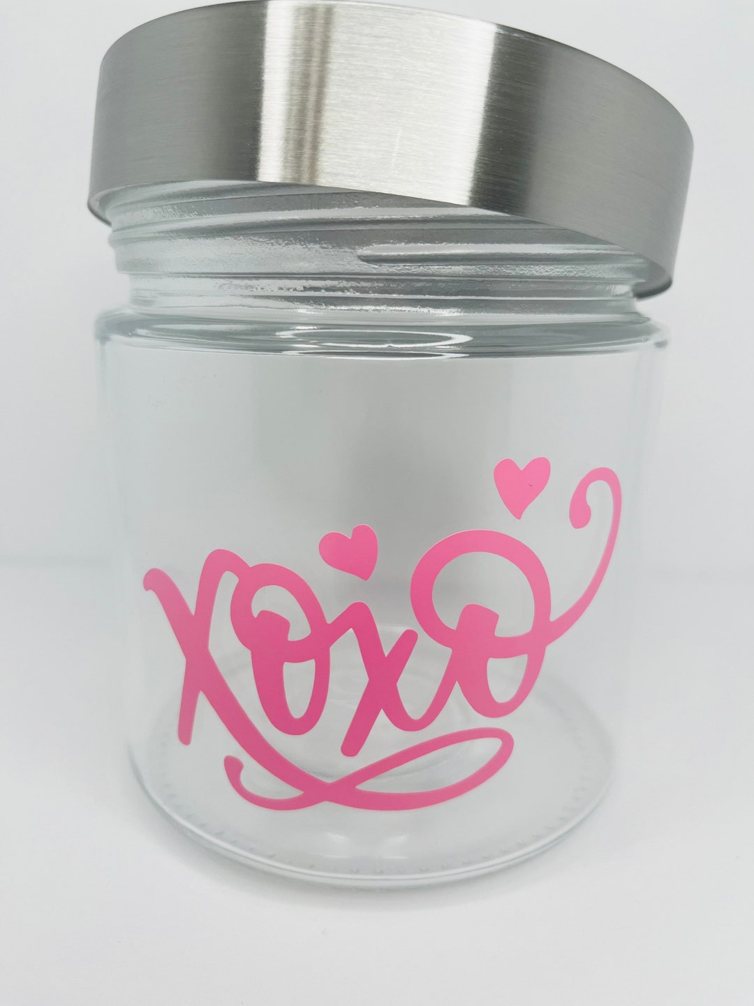 Personalized Candy Jar/valentines Day/ Anniversary Jars - Etsy