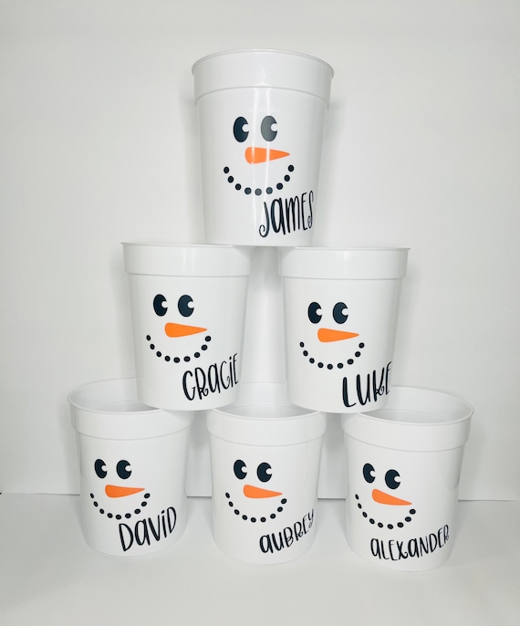 Snowman Cups