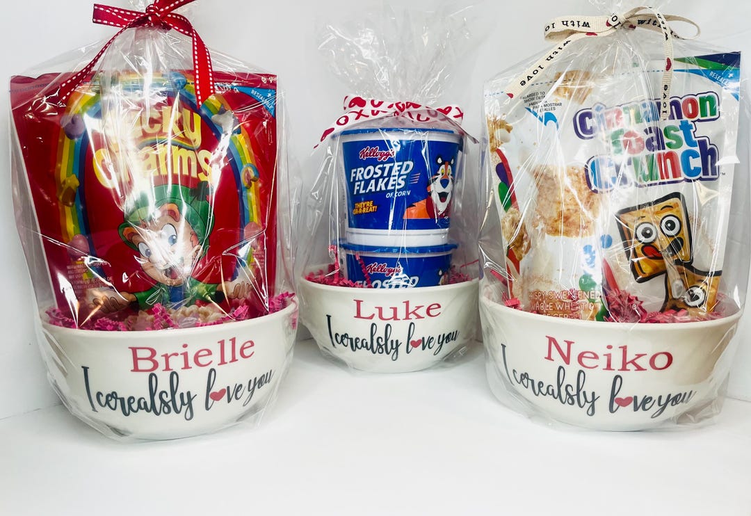 I Cerealsly Love You/ Valentines Bowls/ Personalized Bowls - Etsy