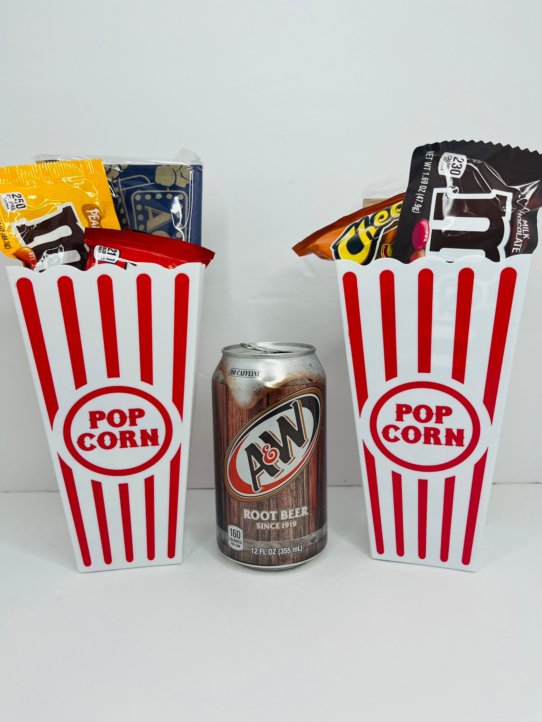 Personalized Popcorn Bucket: Movie Night Favor - Etsy