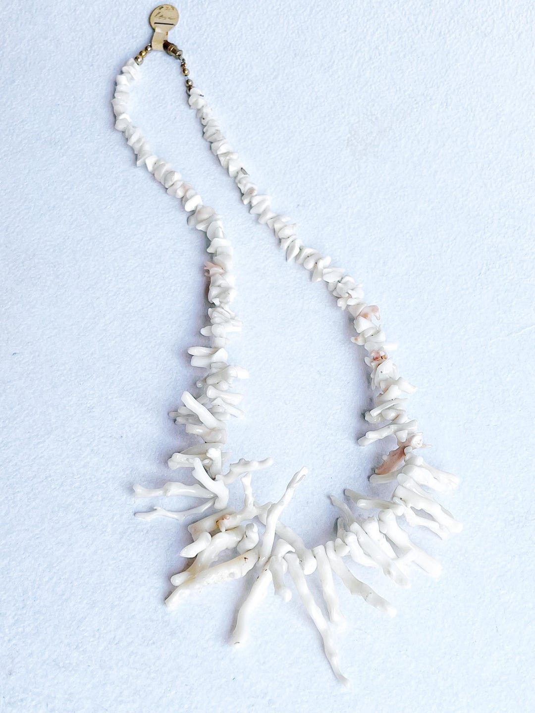 Collar De Coral De Rama - Joyería De Coral Vintage Mexico, Collares De ...