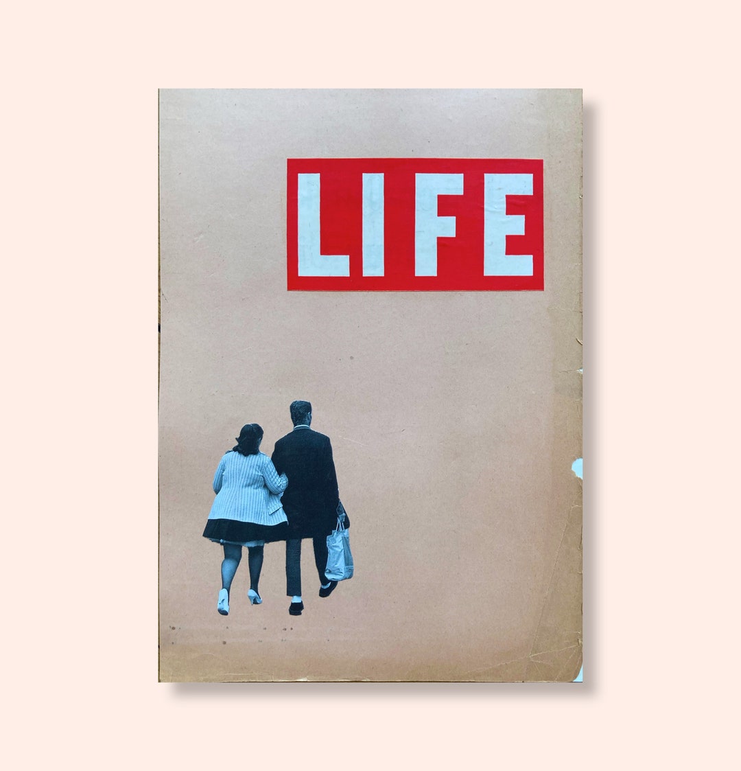 It's Our LIFE Original Collage Art - Etsy
