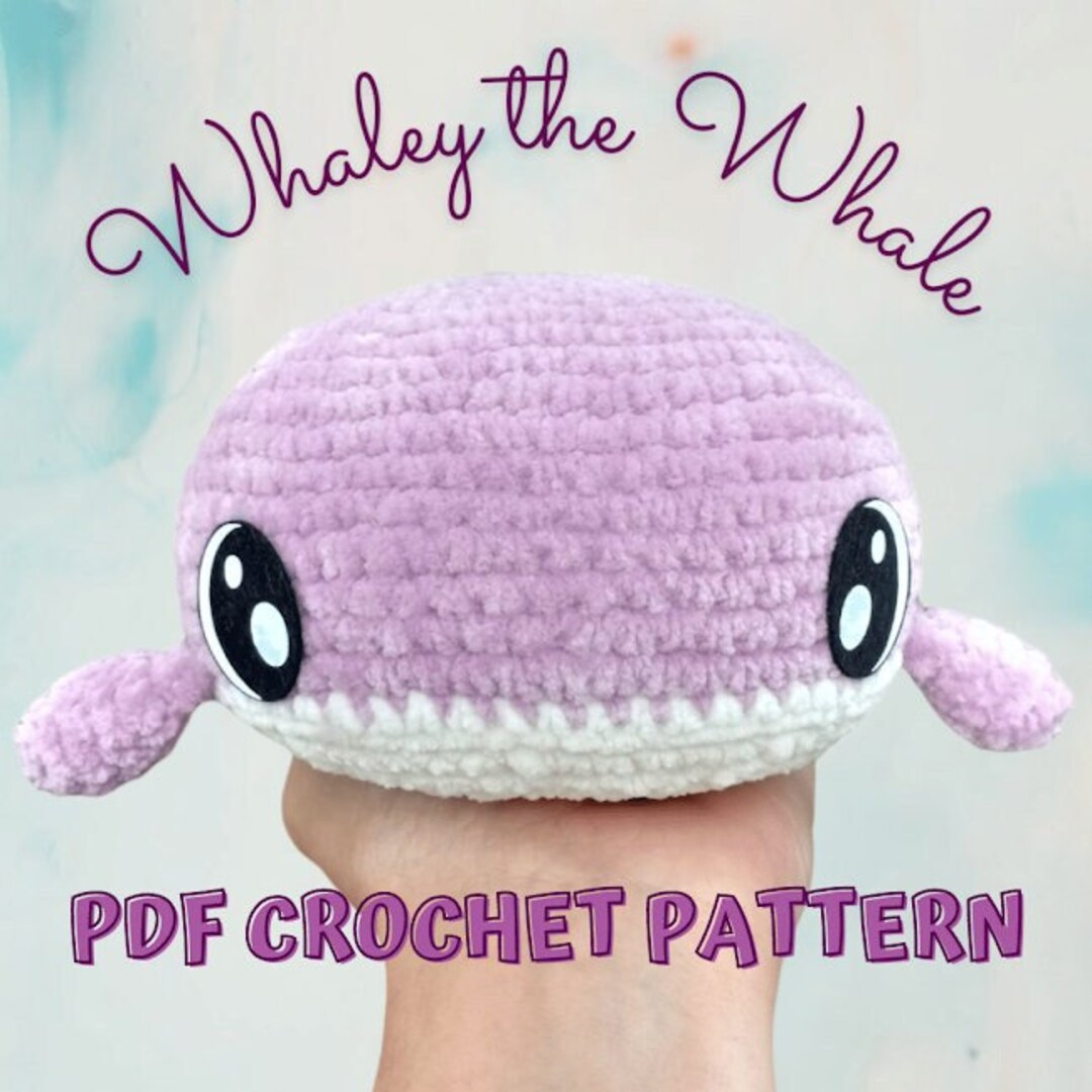 Whaley the Whale Crochet Pattern PDF Download - Etsy