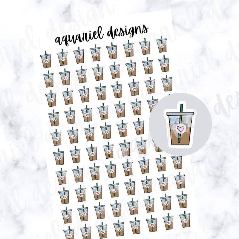 Coffee Planner Stickers - Etsy