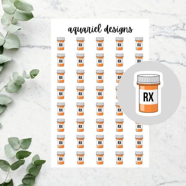 Rx Label - Etsy