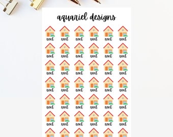 Test Sticker Sheet School Stickers for Planner Set of 24 - Etsy