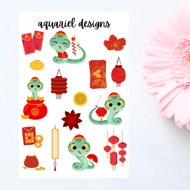 Chinese Stickers - Etsy