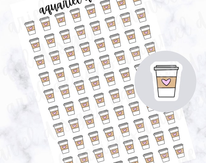 15 Starbucks Reminder Stickers Planner Stickers Reminder Stickers ...