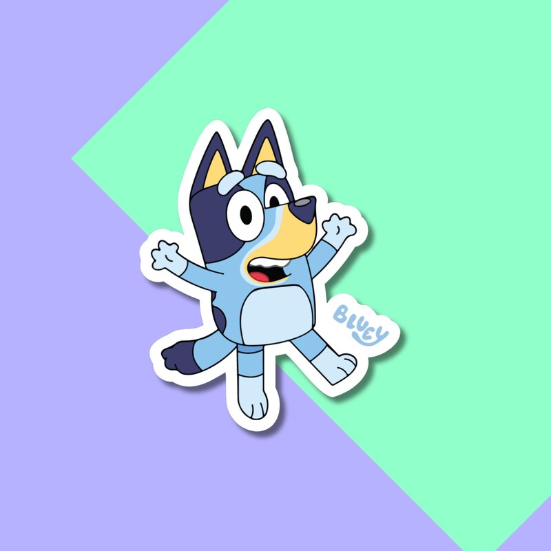 Bluey Stickers - Etsy