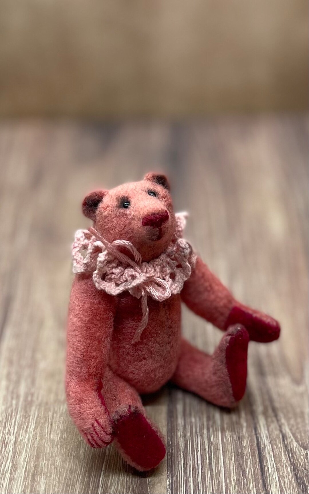 Mini Teddy Bear Giselle Teddy Handmade Gift Gifts for Girls Presents ...