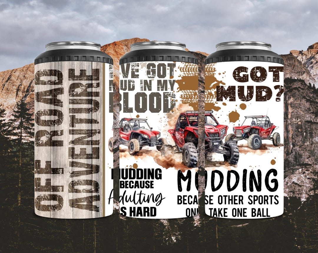 Off Road Adventure Can Cooler/stainless Steel Can Coolers/rzr Riding ...