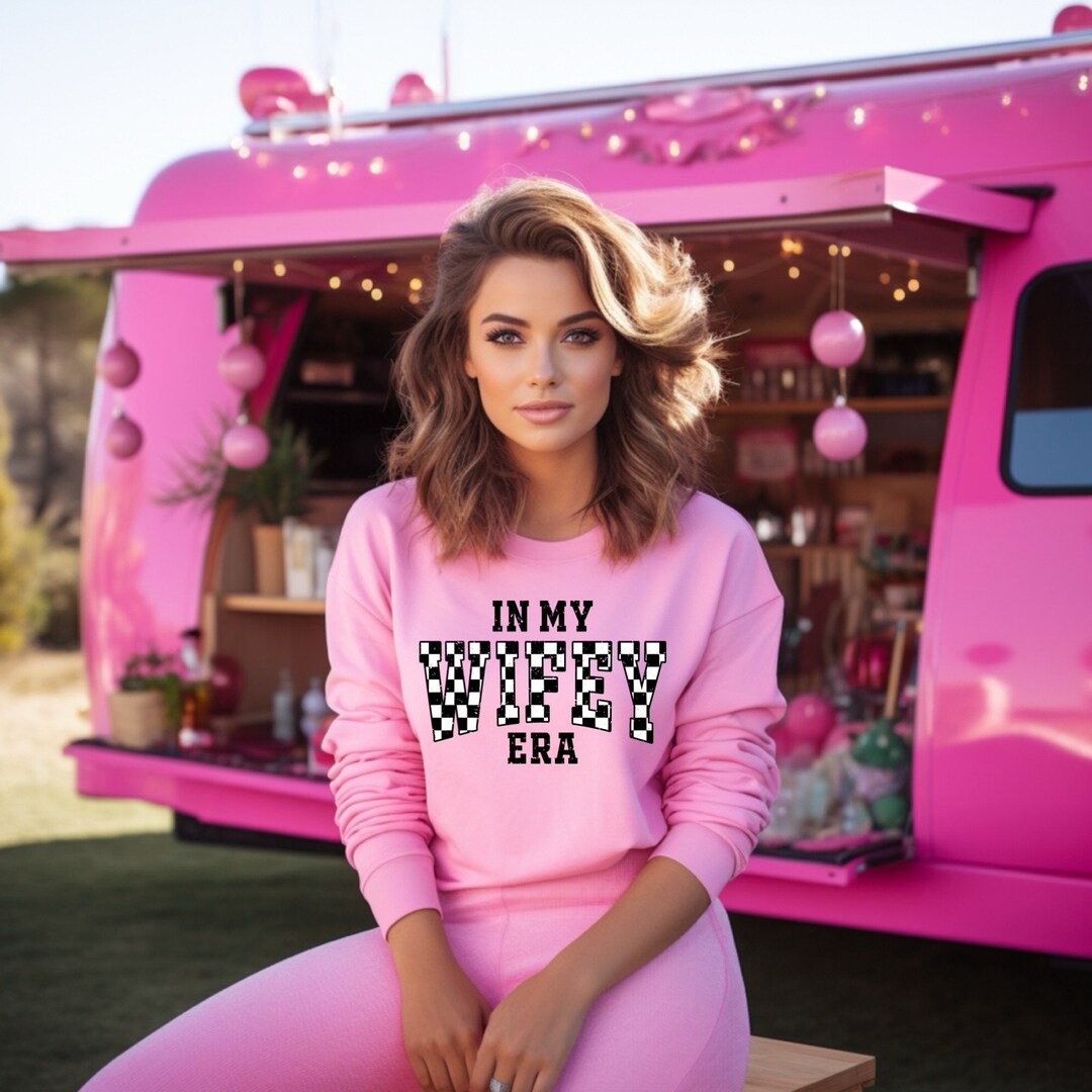 In My Wifey Era Checkers T-shirt, Crewneck, Hoodie/wife Apparel/gifts ...