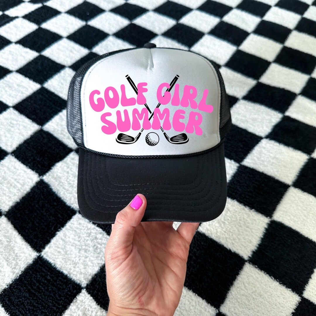 Golf Girl Summer Trucker Hat/golf Girlies/golf Hat - Etsy