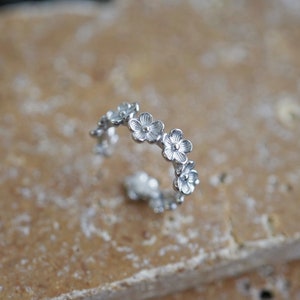 Daisy Flower Ring , Dainty Daisy Ring , Gold/silver Daisy Rings , Stainless Steel , Daisy ...