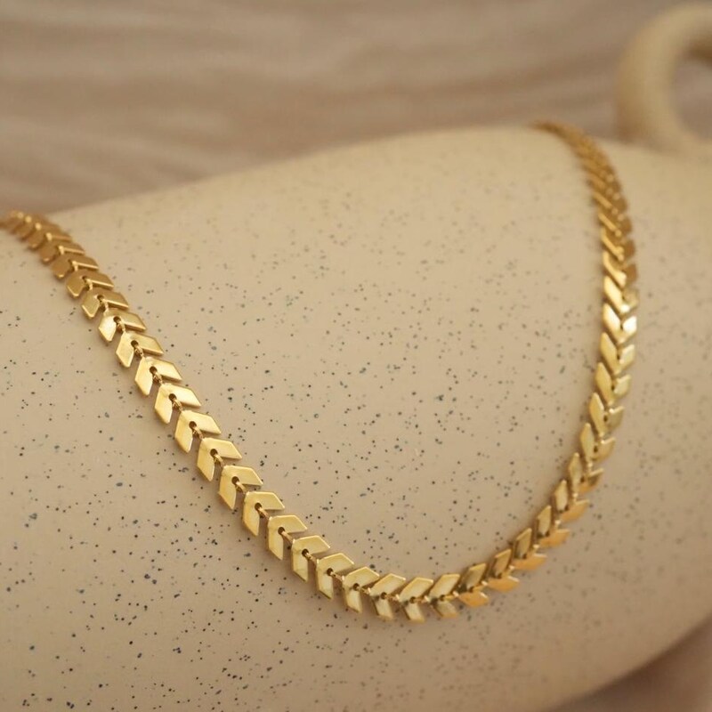 Chevron Necklace - Etsy