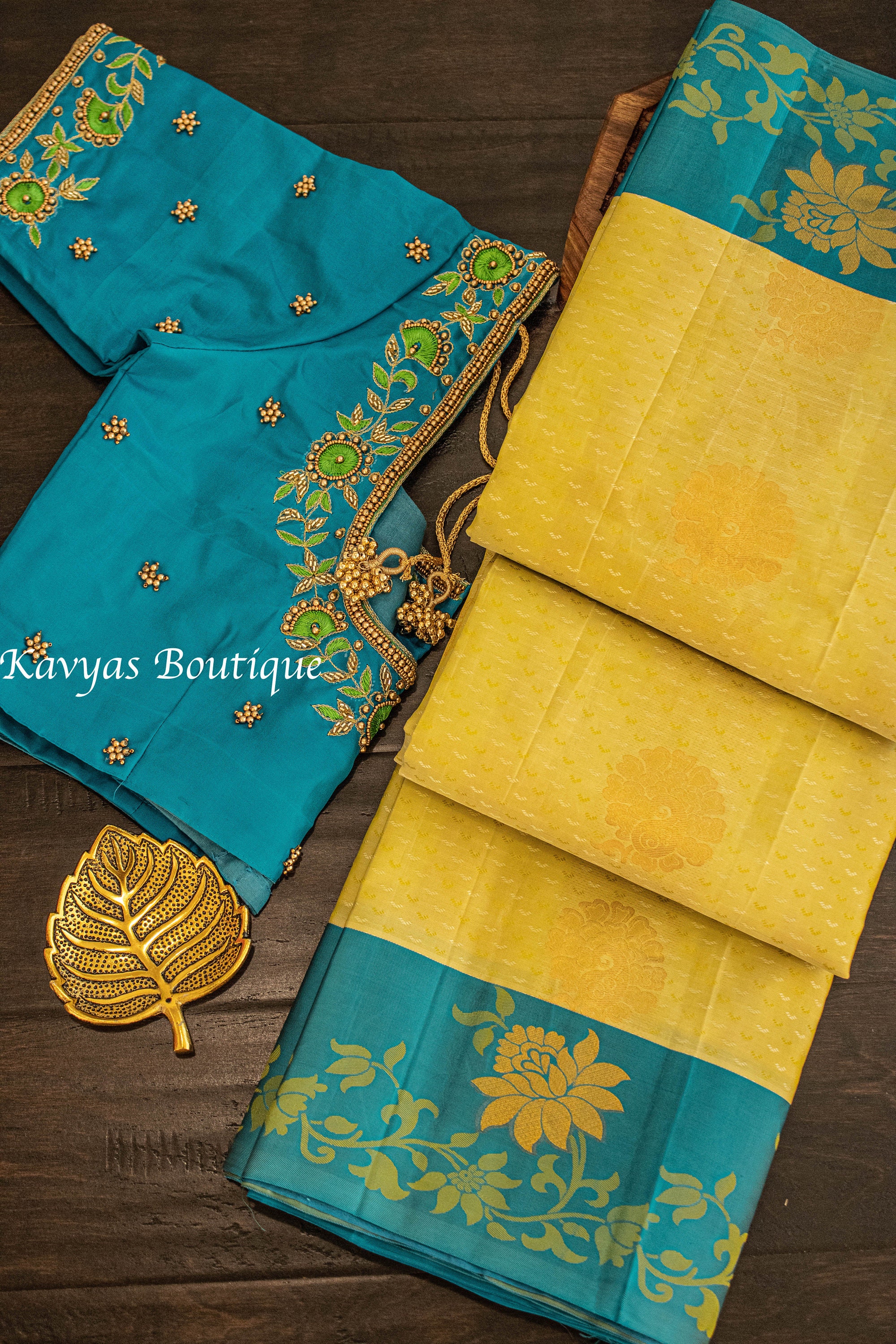 Pista Green and Rama Blue Handloom Kanchivaram Pure Silk - Etsy