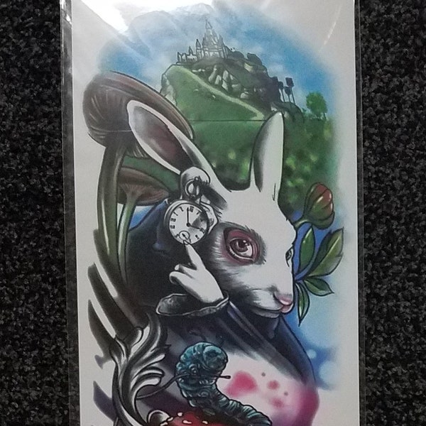 Rabbit Tattoo - Etsy