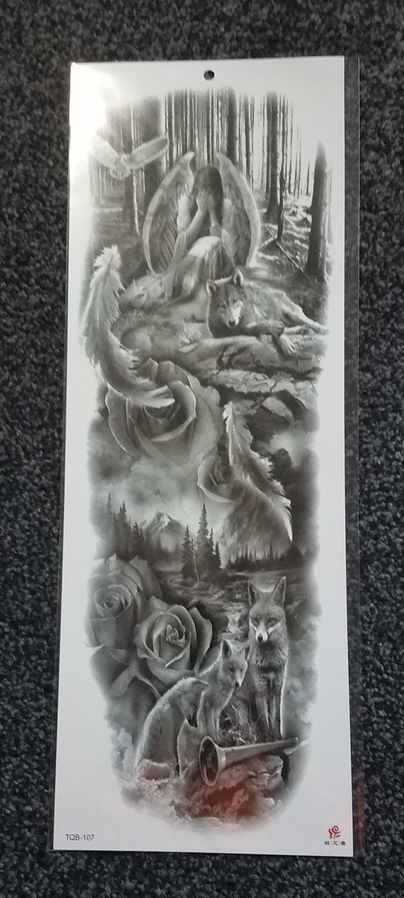 Angel Sleeve Tattoo Designs