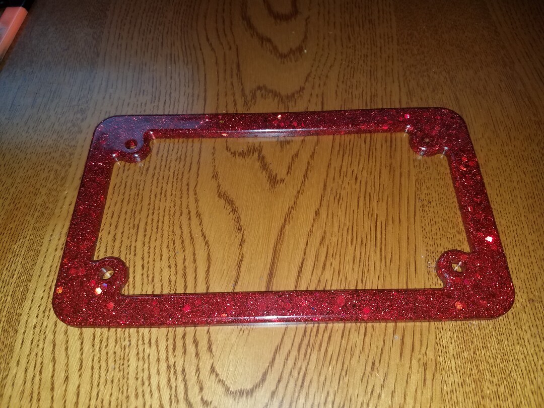 Motorcycle "you Choose" License Plate Cover/frame - Etsy