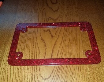 Motorcycle Plate Frame - Etsy