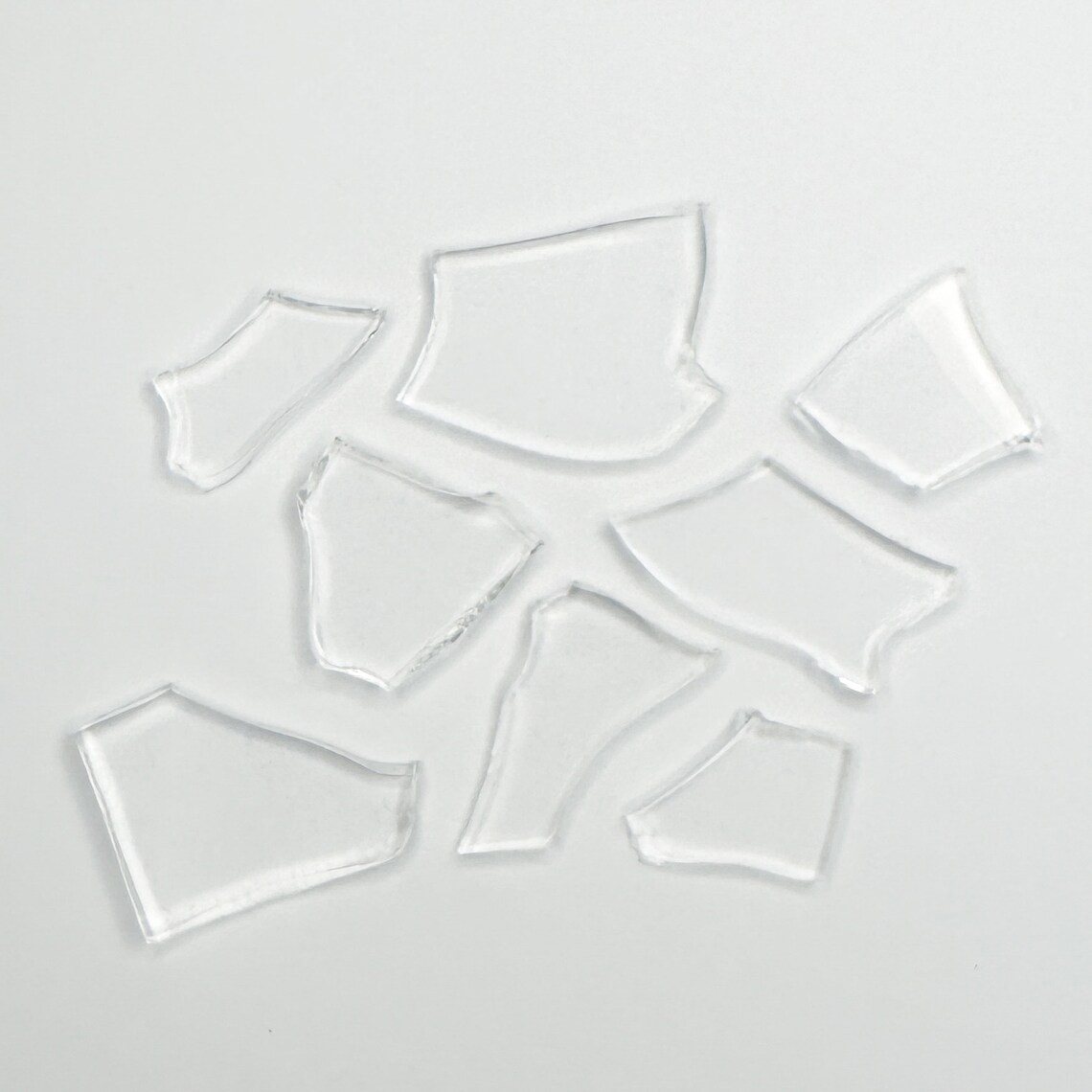 Fake Glass Shards (REUSABLE) - Special Effects Makeup Prop for ...