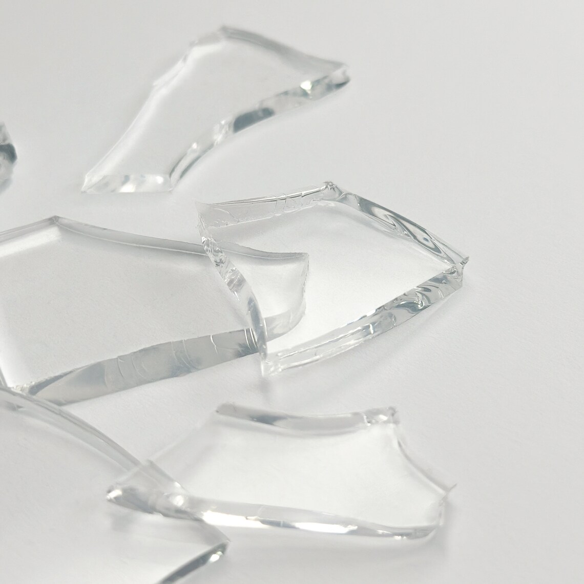 Fake Glass Shards (REUSABLE) - Special Effects Makeup Prop for ...