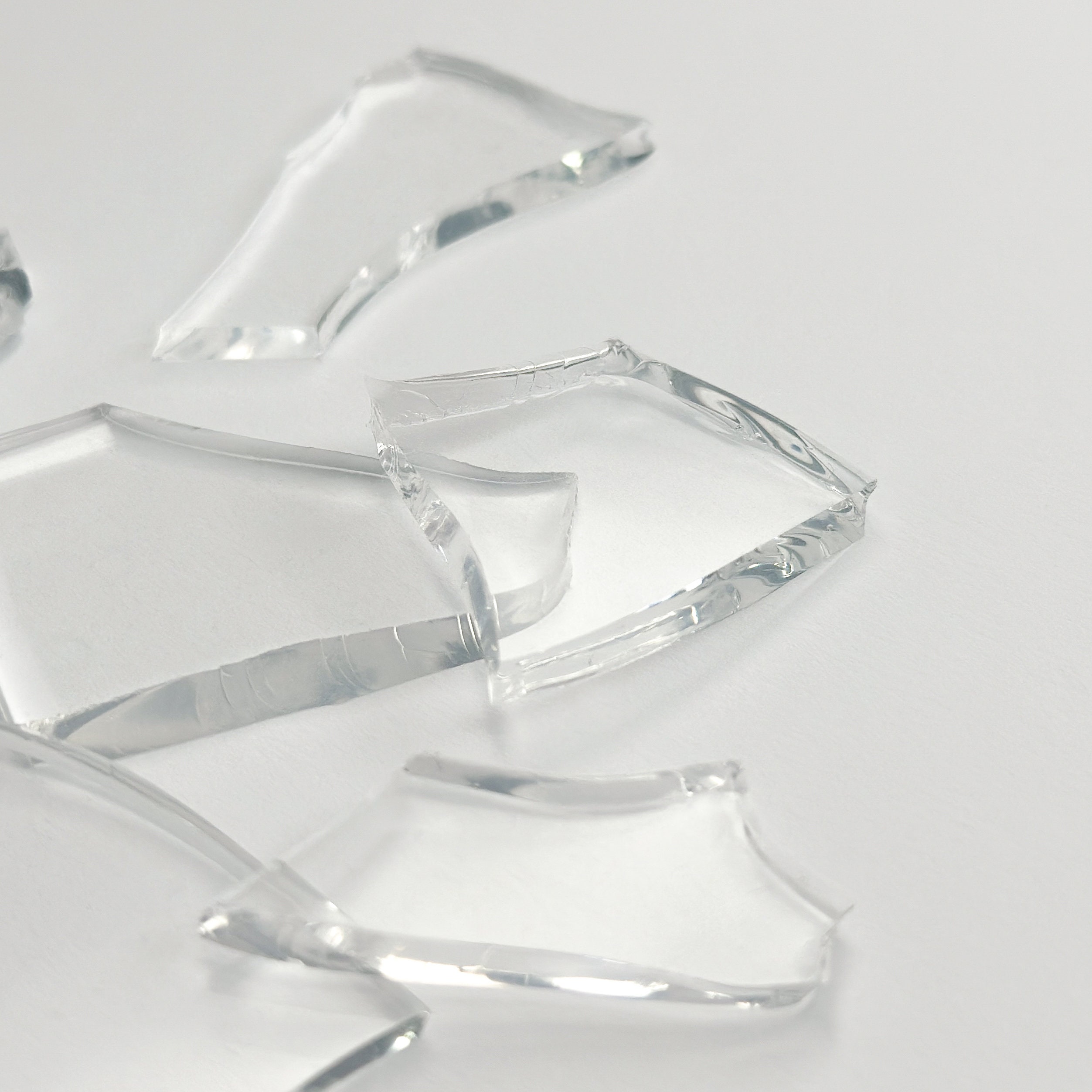 Fake Glass Shards (REUSABLE) - Special Effects Makeup Prop for ...