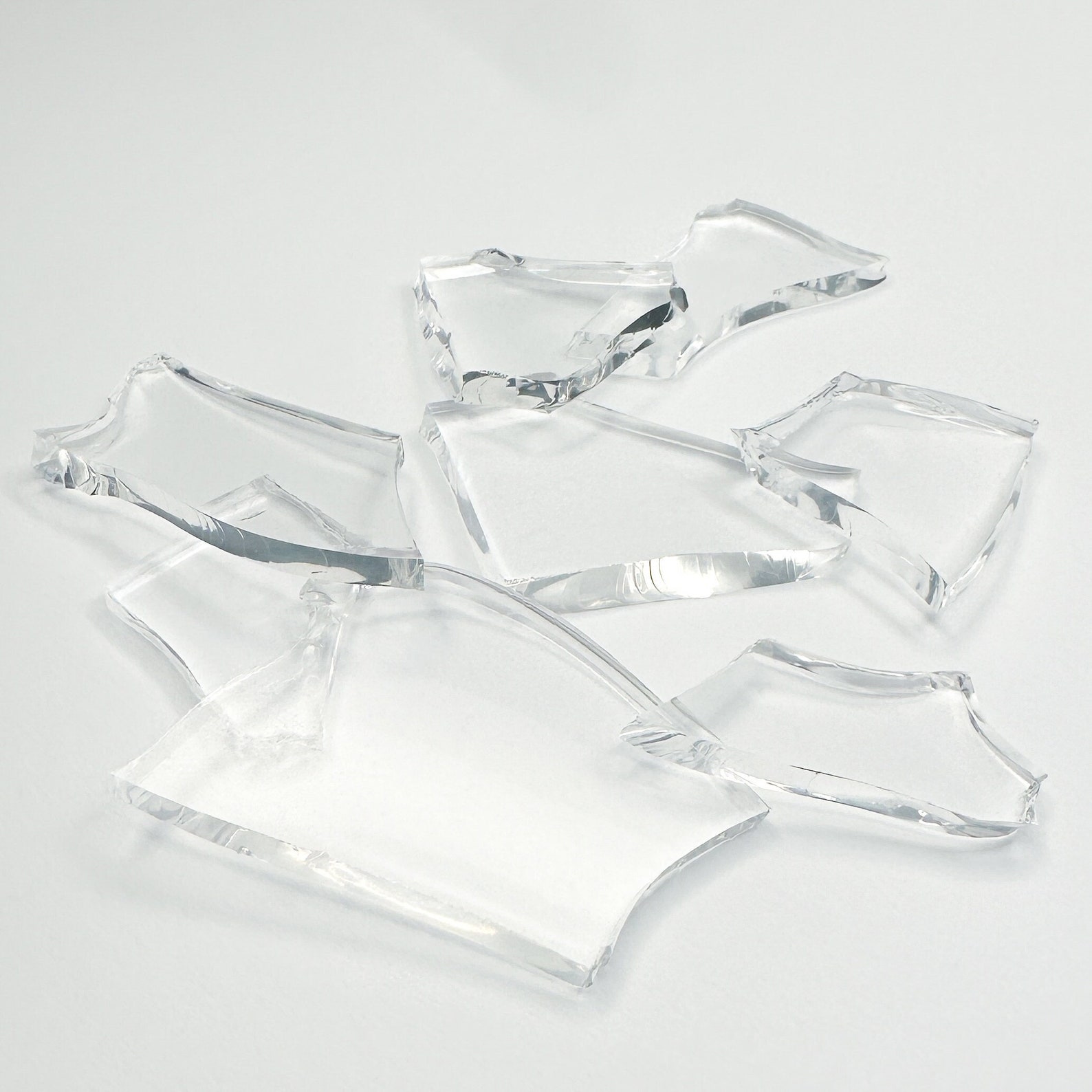 Fake Glass Shards REUSABLE Special Effects Makeup Prop for Halloween ...