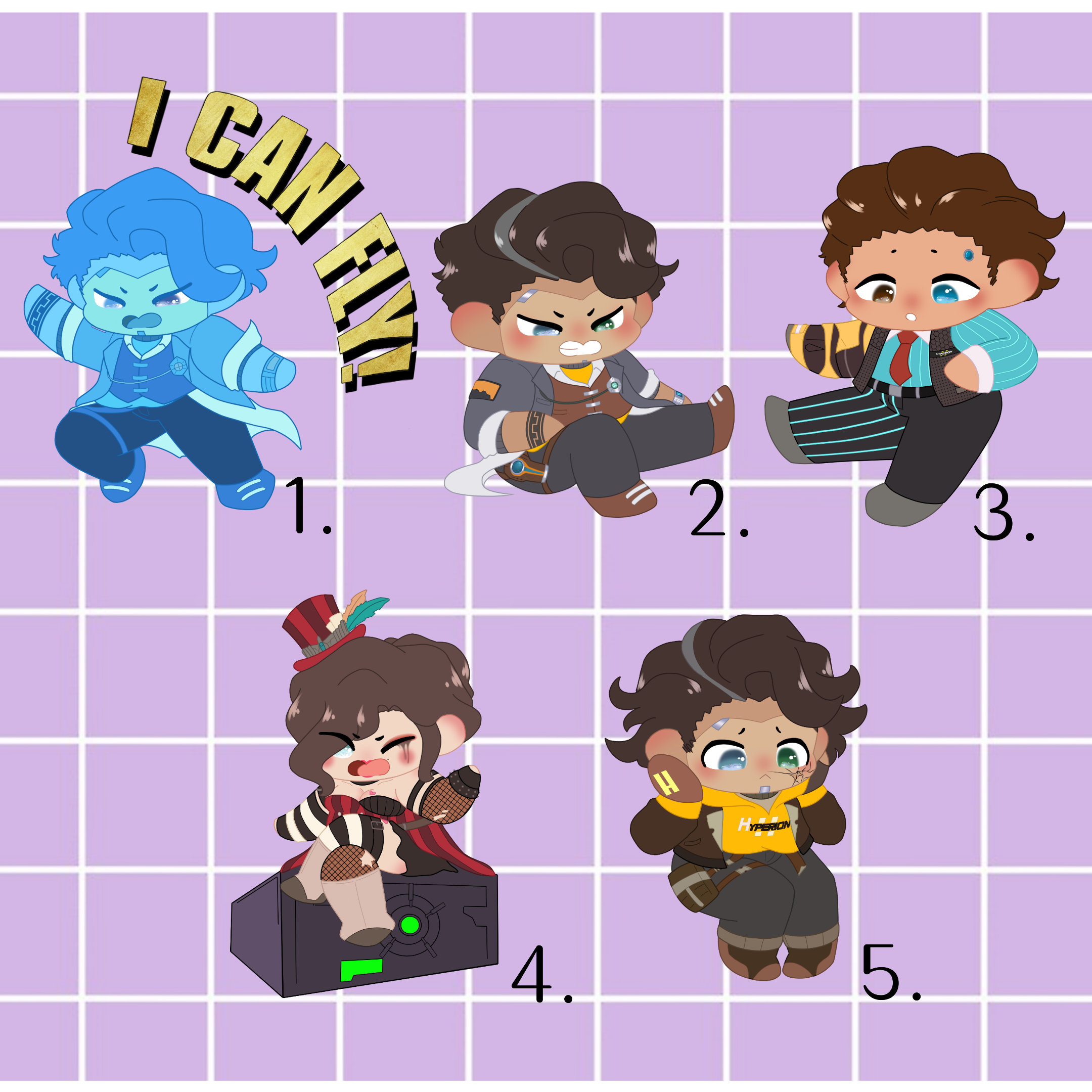 Borderlands Stickers - Etsy