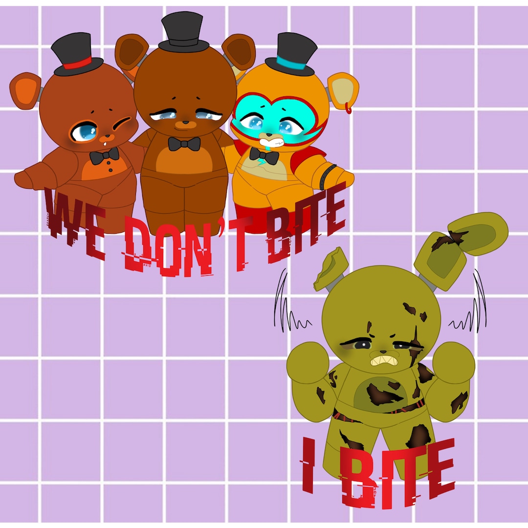 Fnaf Stickers - Etsy
