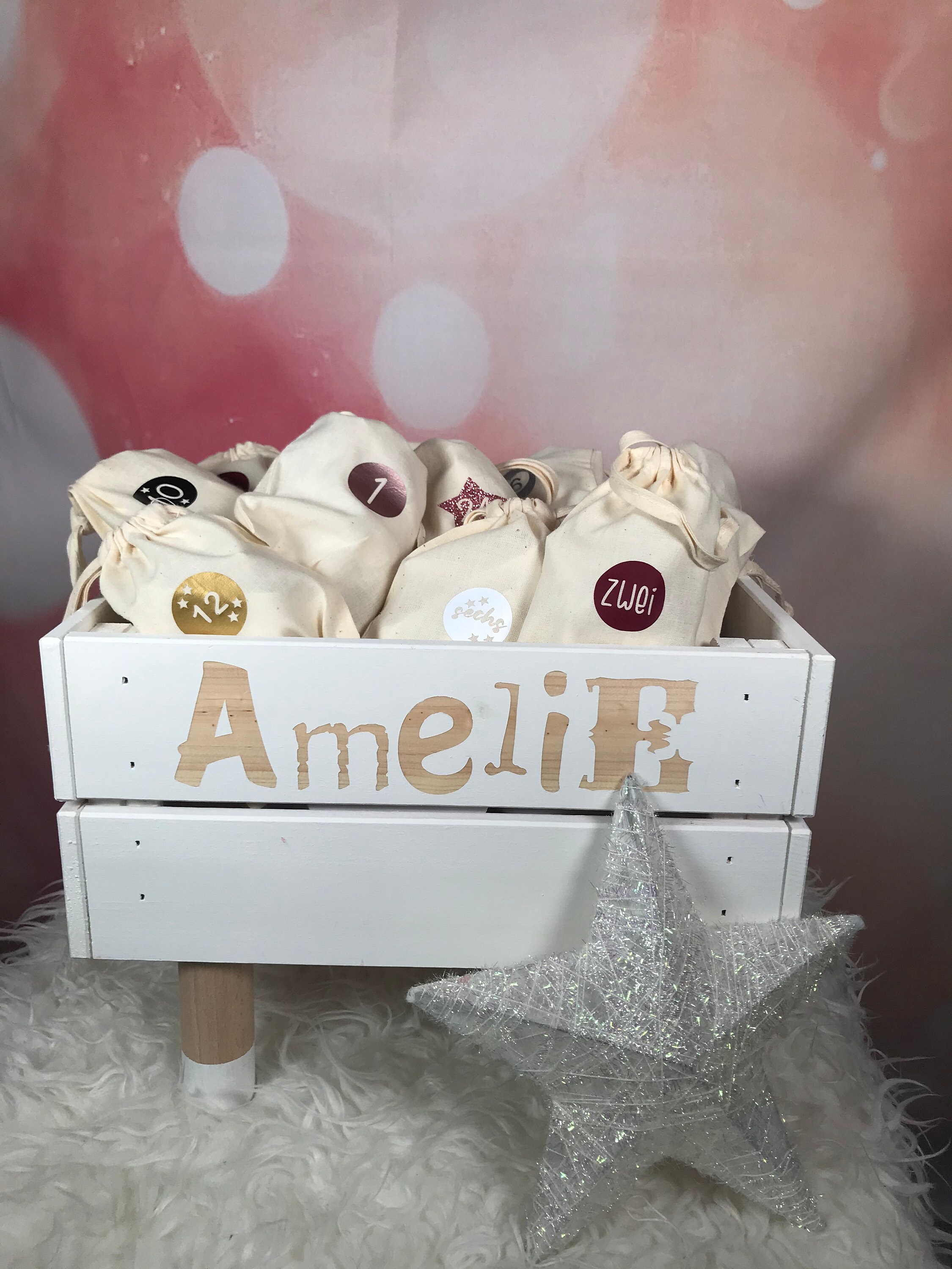 Ironing Picture Advent Calendar Numbers Advent Calendar DIY - Etsy