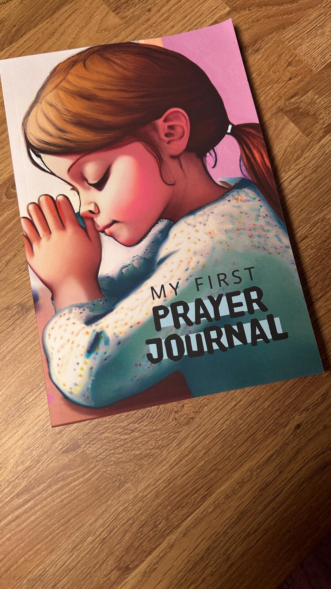 My First Prayer Journal for Girls - Etsy