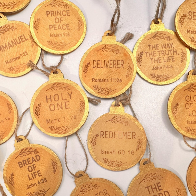 Christian Wooden Christmas - Etsy UK