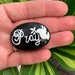 Collectible Hand-painted Black Prayer Pebble Help to Focus Calming ...