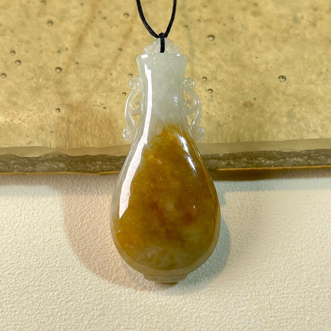 Natural Jadeite Jade Kettle, Nephrite Jade Pendant, Jade Jewelry ...