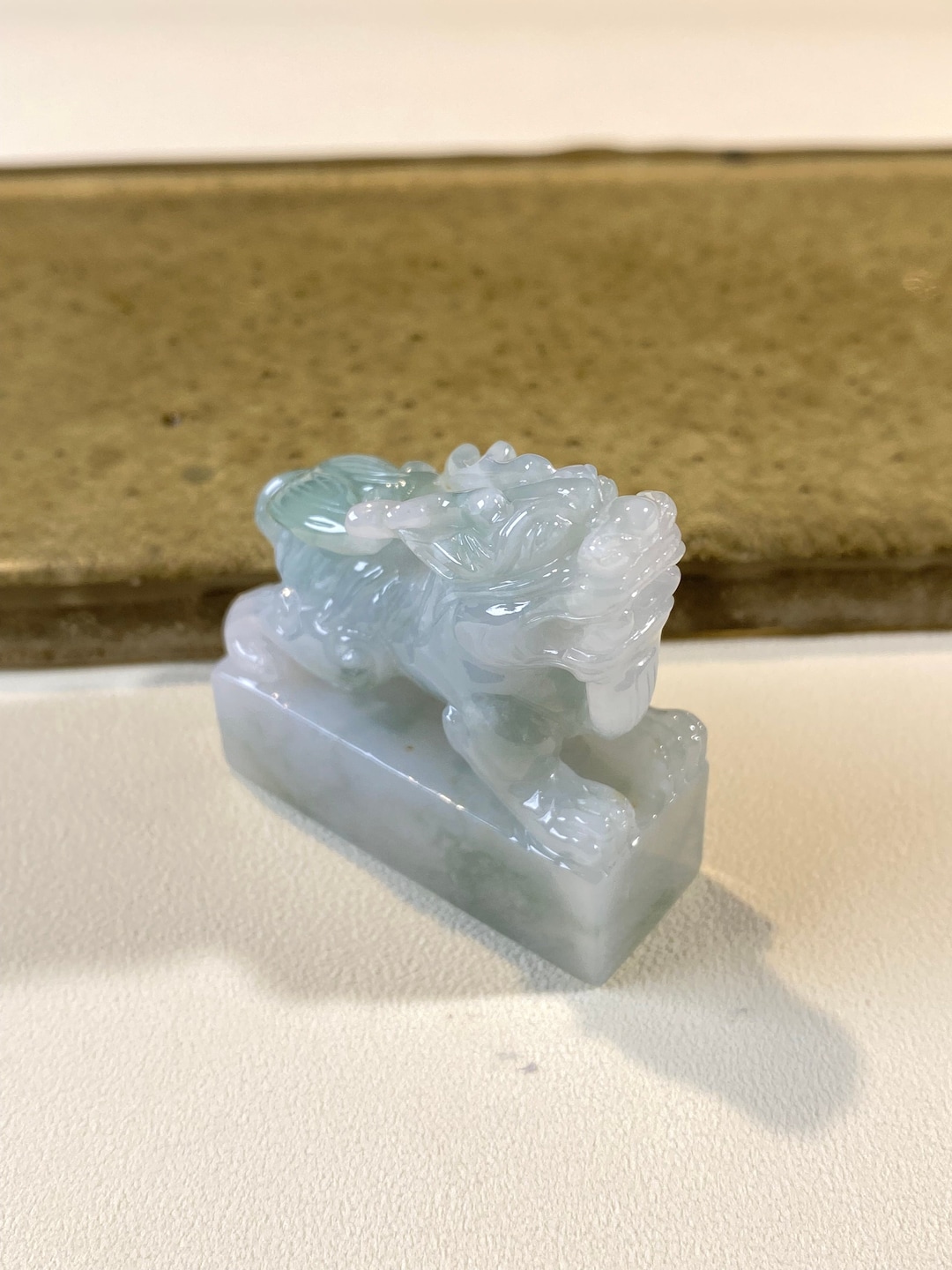 Jade Unicorn Statue, Unicorn Jade Unicorn Sculpture, Kirin Ornaments ...