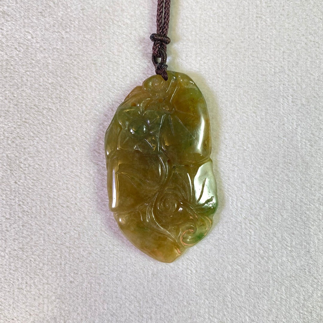 Natural Carved Jade Pendant Healing Jade Stone Jade Jewelry - Etsy