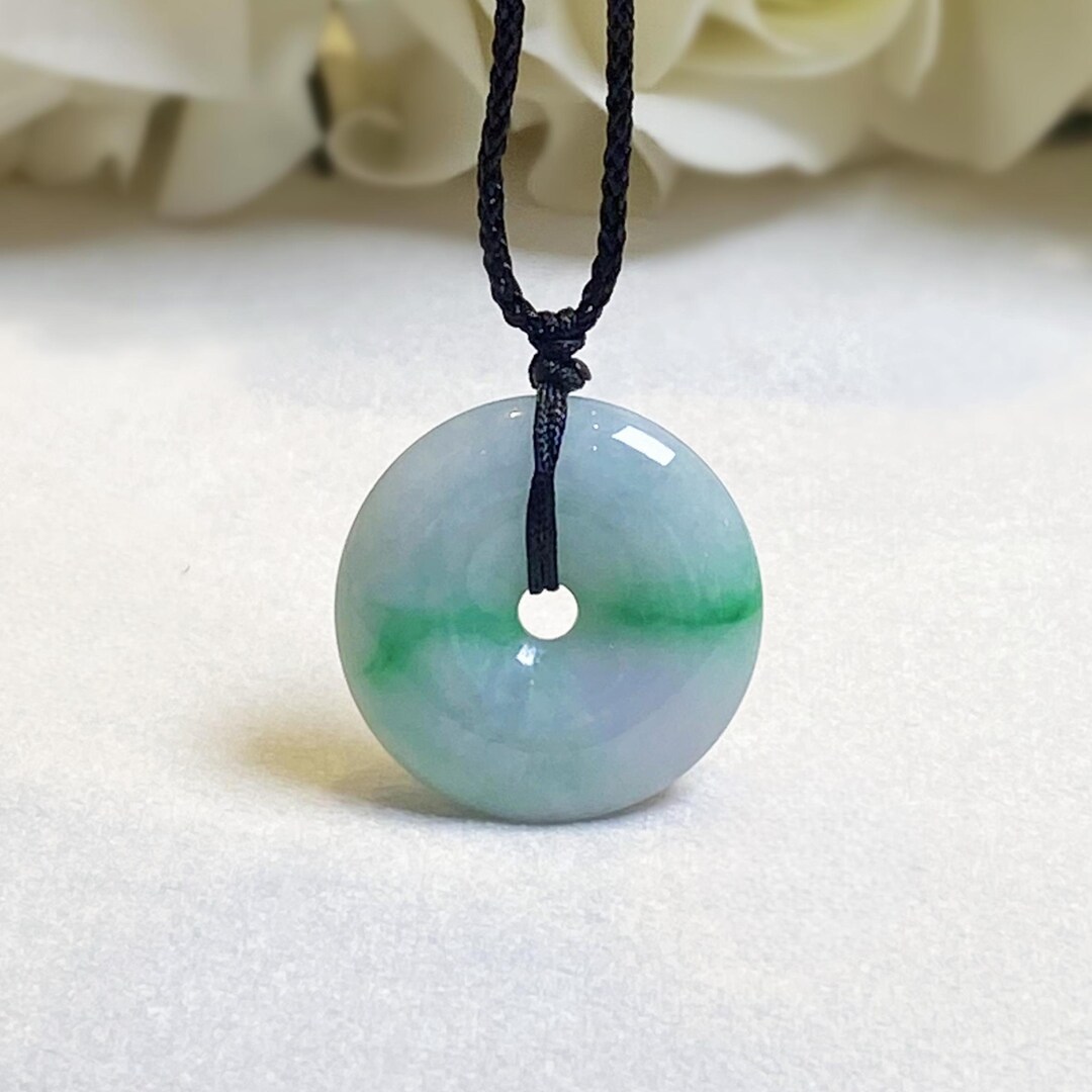 Burma Green Jade Pendant, Hand Carved Grade A Jadeite,lucky Money ...