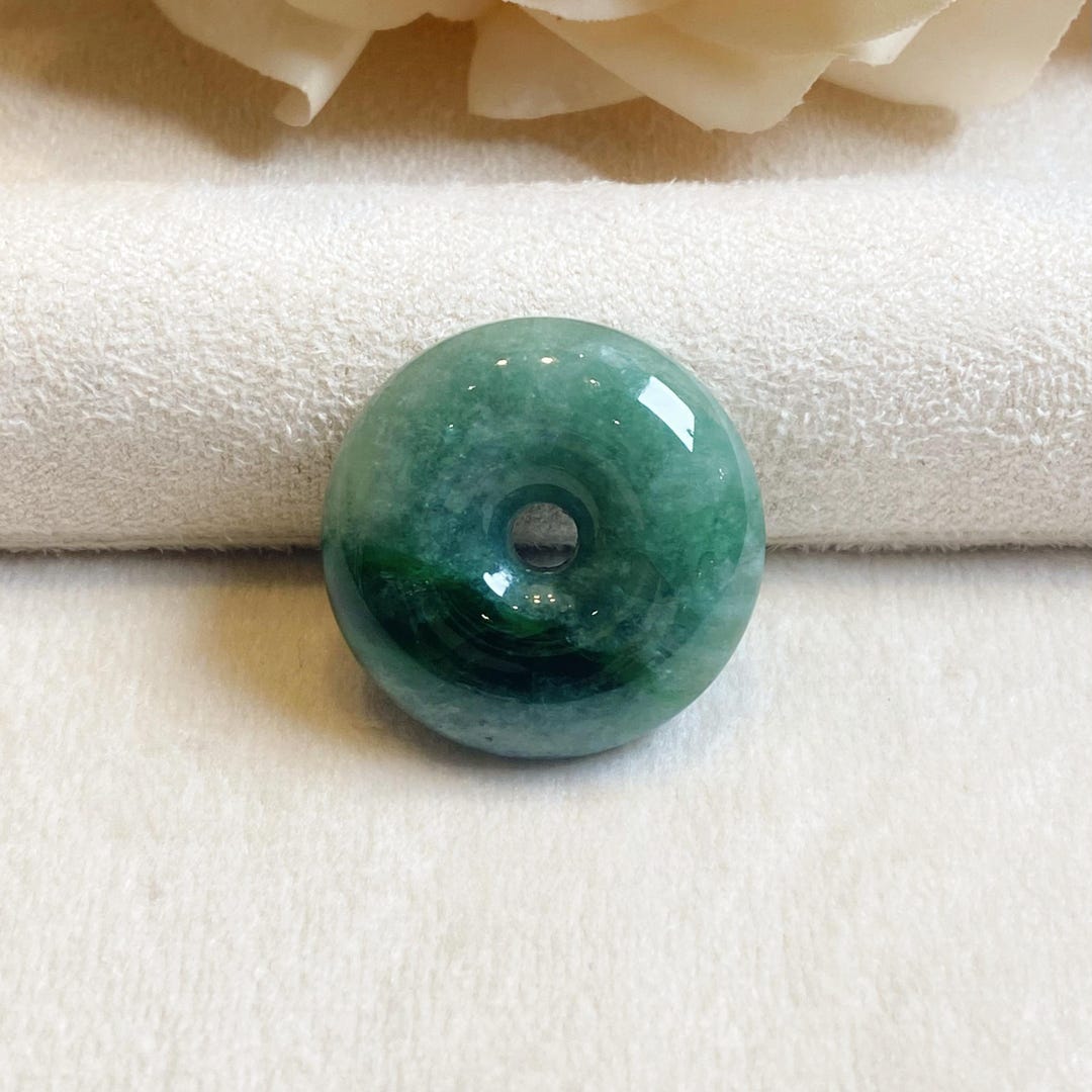 Loose Jade Beads, Genuine Type A Jade, Loose Gemstone, Hole Drilled ...
