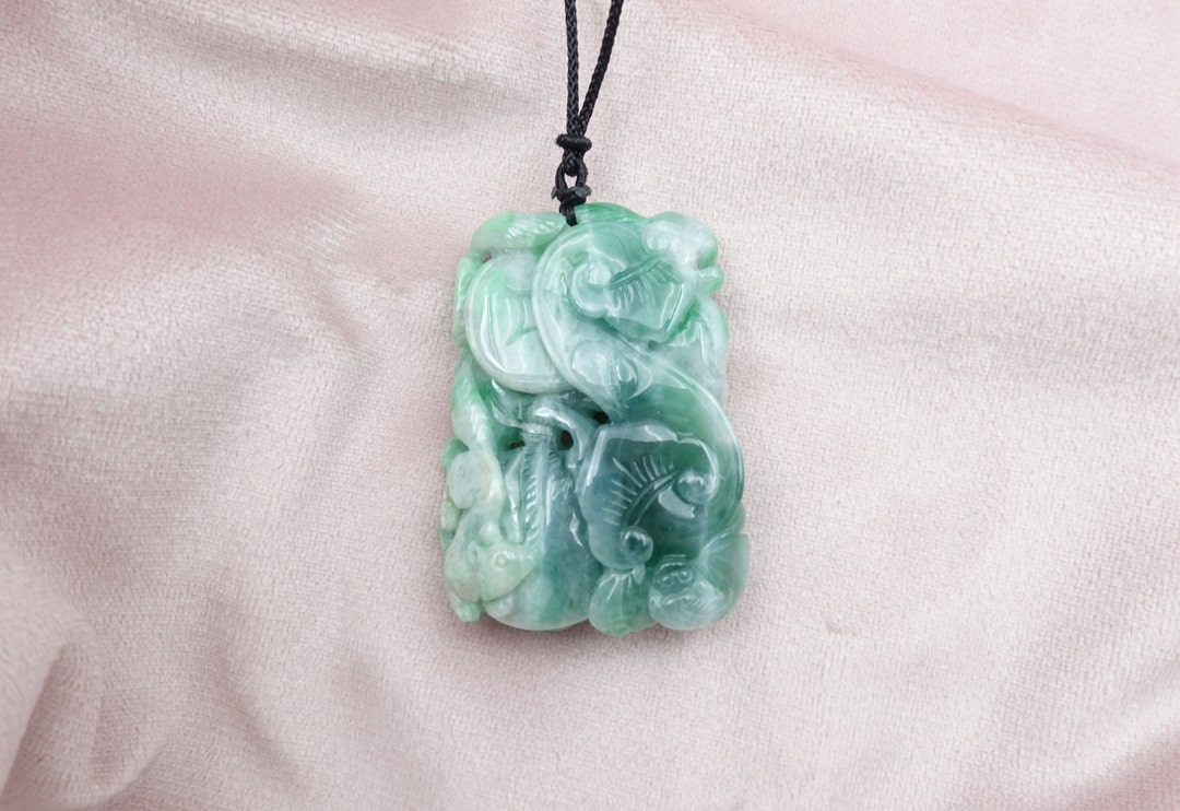 Real Jade Rat Pendant Necklace, Zodiac Rat Charm Amulet, Personalized ...