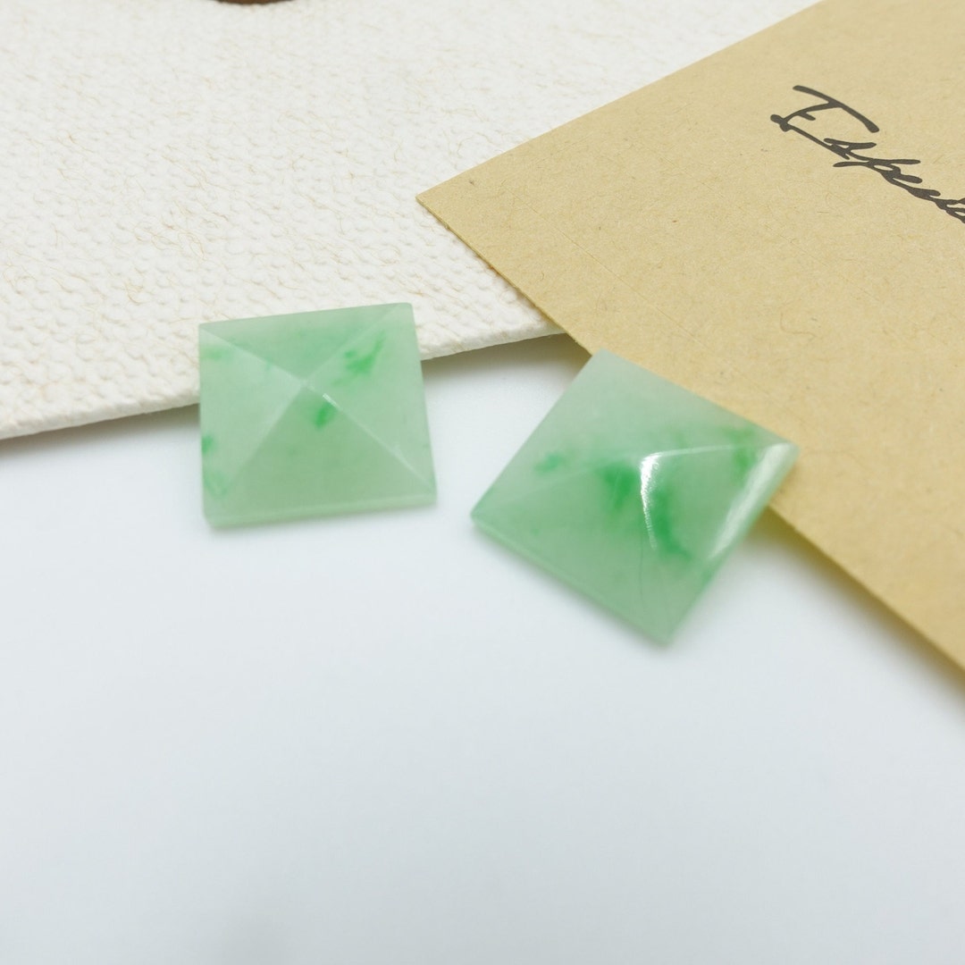 Jade Plates, Genuine Type A Jade, Customizable Jade, Loose Gems, Square ...