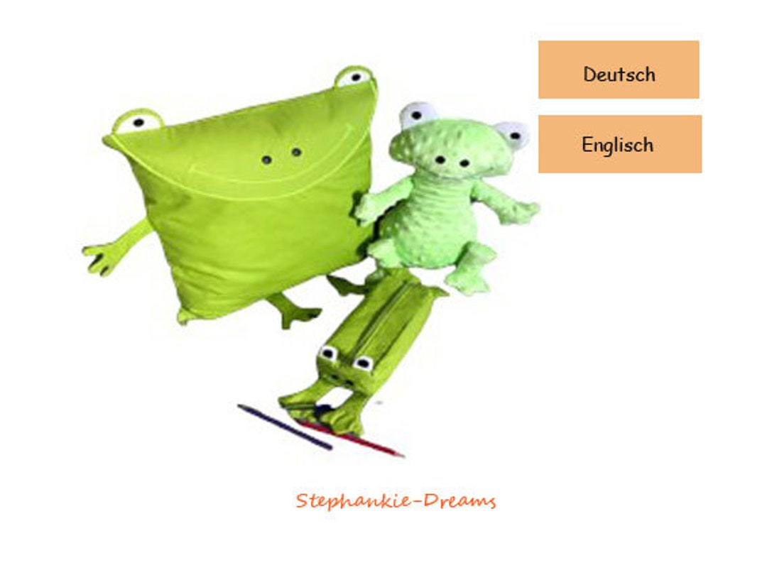 E-book Cuddle Set Animals Frog - Etsy