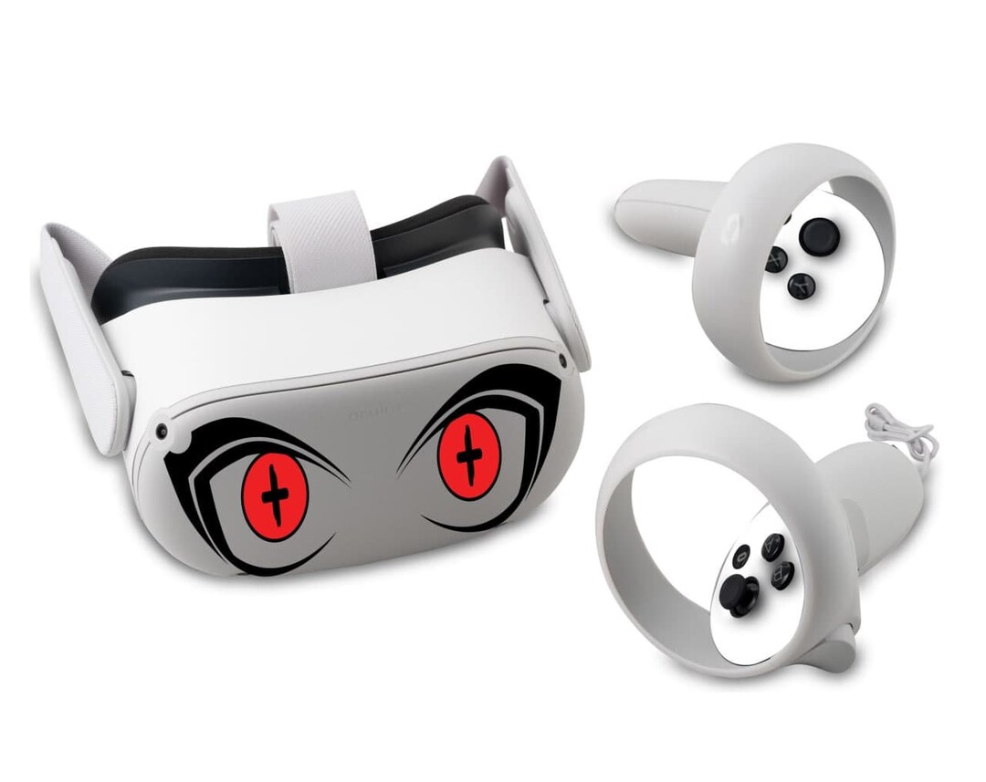 Red Eyes Skin Oculus Quest 2 Vinyl Decal Wrap Stickers for Oculus Quest ...