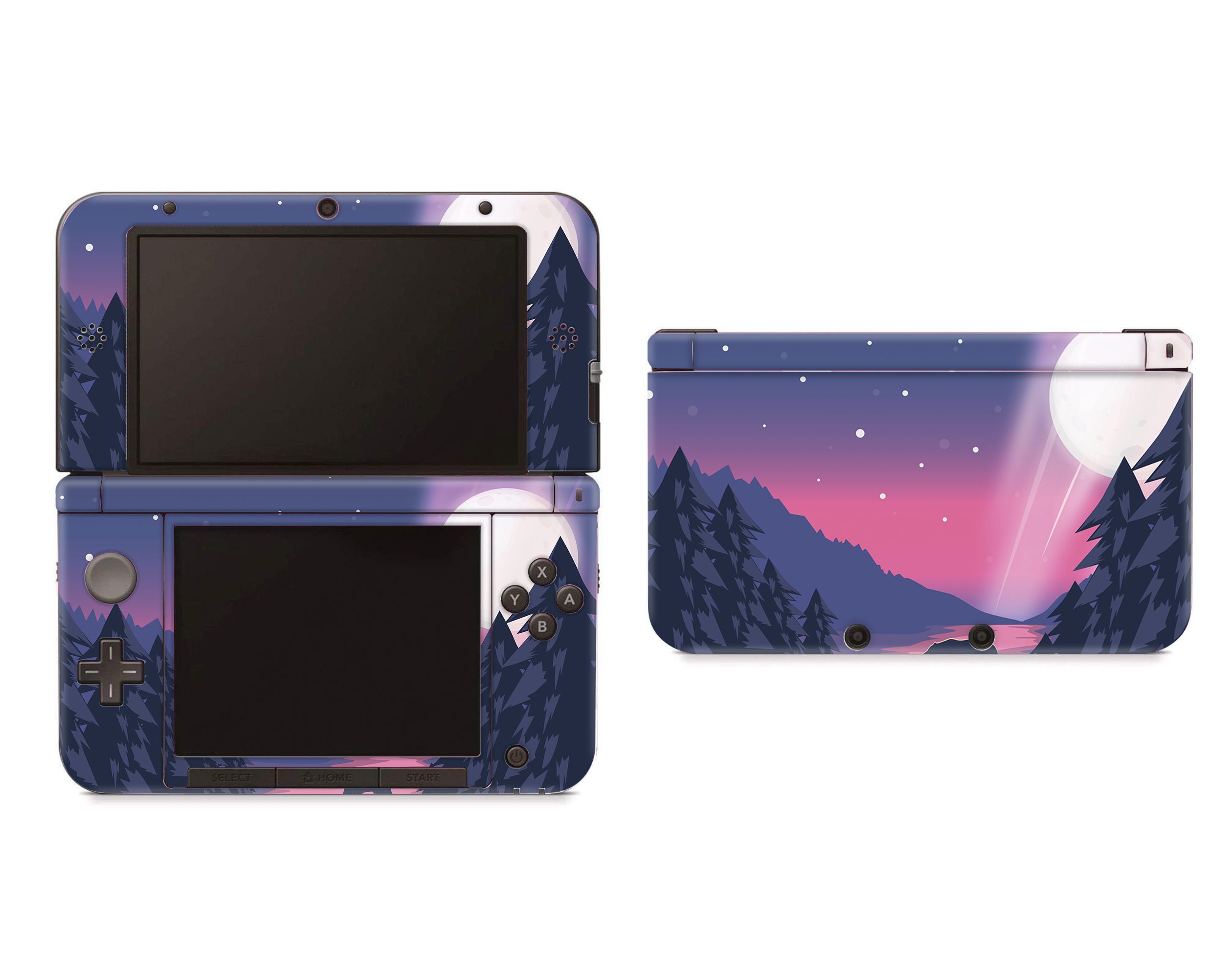 Moonlight Night Skin for Nintendo 3DS Nature Moon River Decal - Etsy