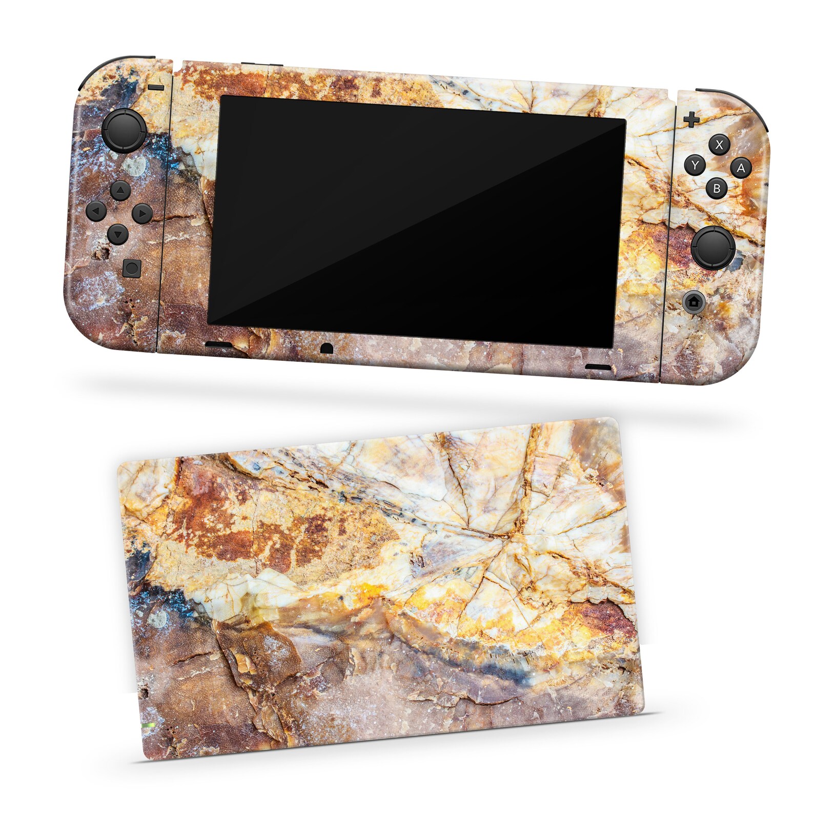 Gold Marble Skin for Nintendo Switch Skin Texture Decal Gold | Etsy
