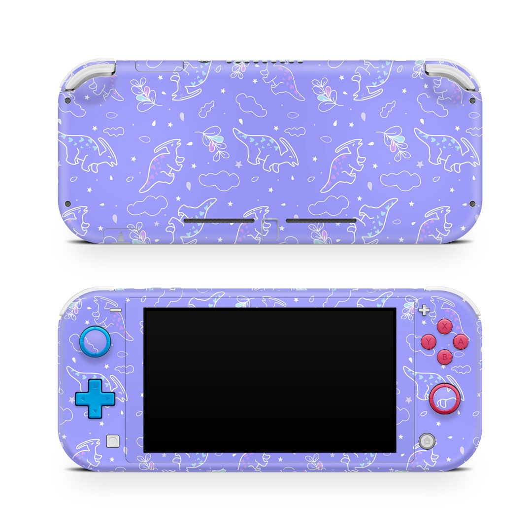Blue Dinosaurs Skin for Nintendo Switch Lite 2019 Cute - Etsy