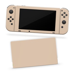 Classic Beige Skin for Nintendo Switch Decal Solid Color - Etsy